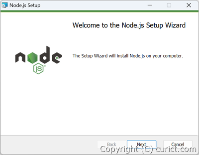 Node.jsのWindowsへのインストールと動作確認の方法(旧バージョン 20.11.1)